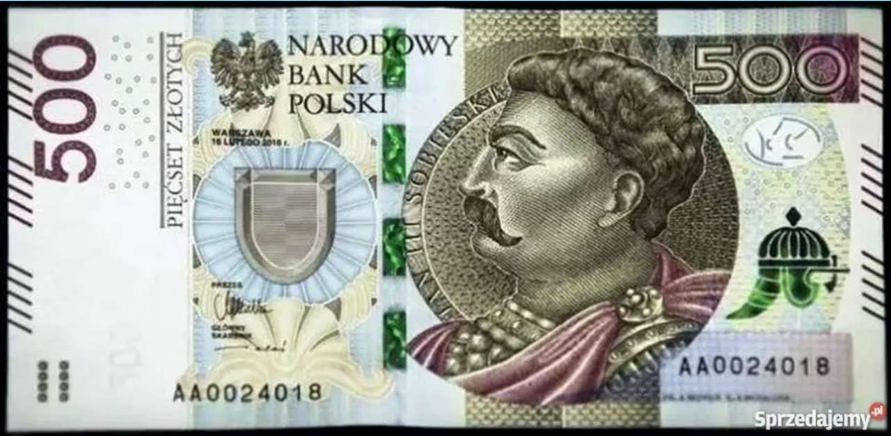 Billete De 500 Zlotys EPuzzle Foto Puzzle Billete De 500 Zlotys EPuzzle Foto Puzzle